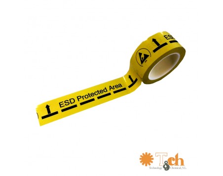CINTA ADHESIVA ESD SUELO 50MMX30M
